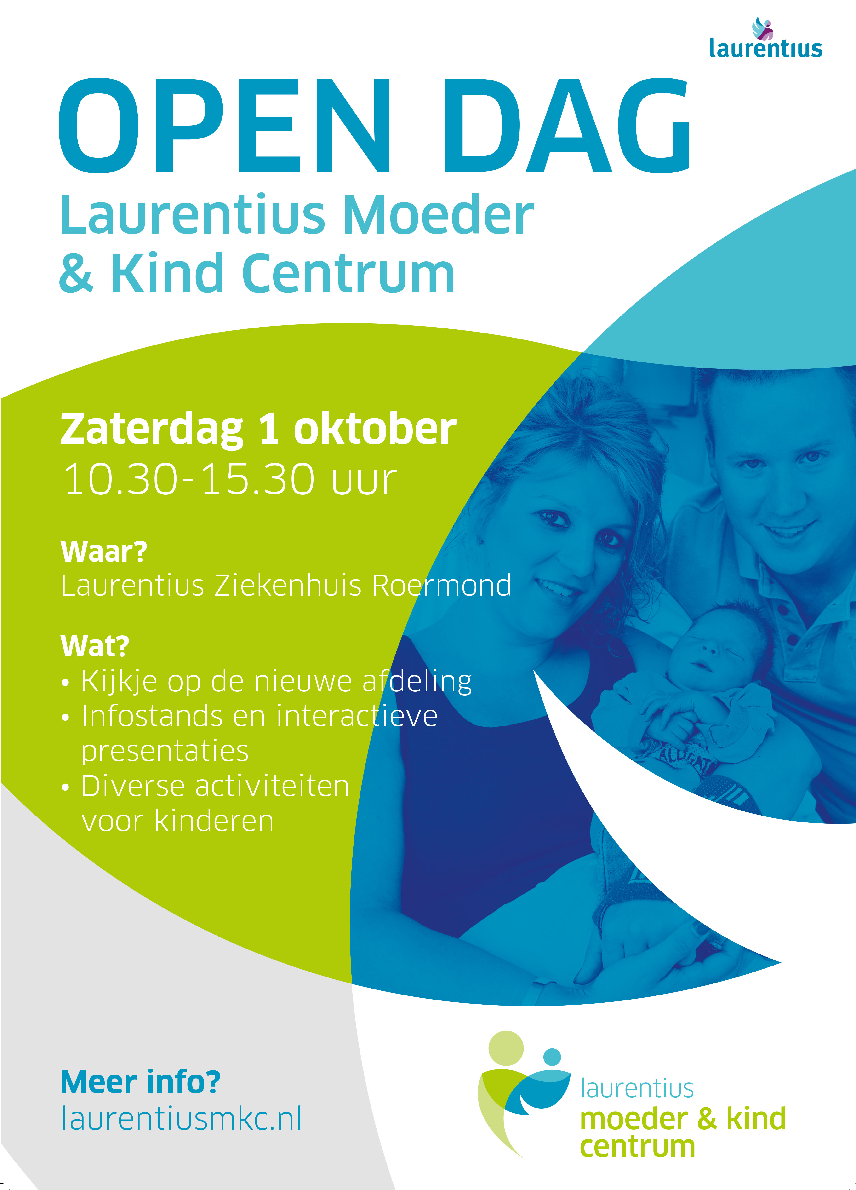 Laurentius Ziekenhuis Roermond - Open dag Moeder & Kind Centrum 1 oktober